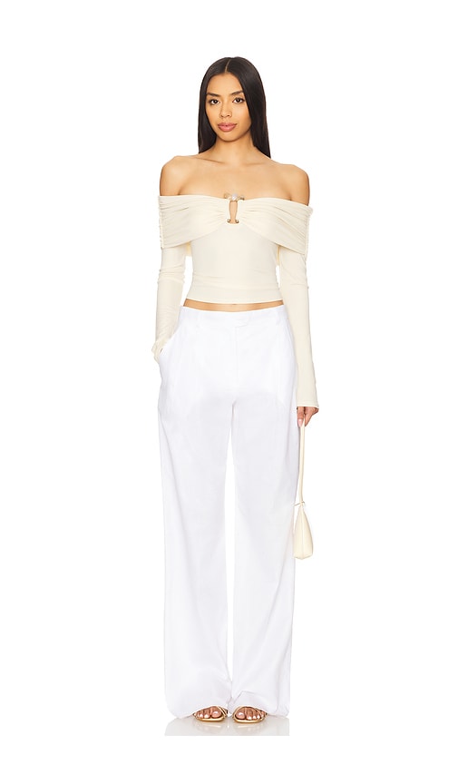 HOUSE OF HARLOW 1960 House of Harlow 1960 x REVOLVE Bentley Off-Shoulder Top
